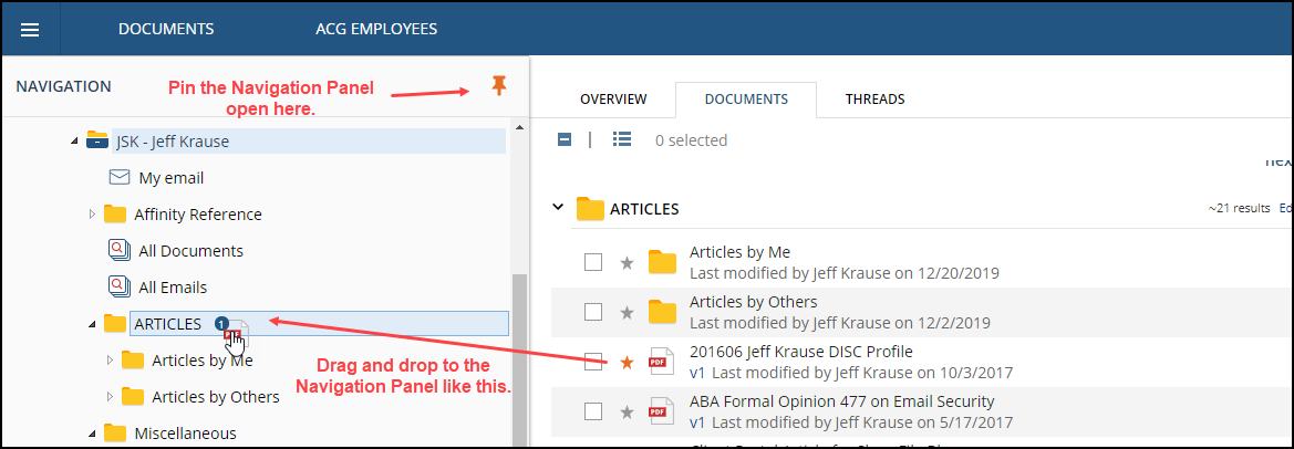 NetDocuments Training: Email Drag and Drop in NetDocuments